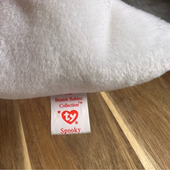 Ty | Toys | Vintage Ty 995 Spooky Ghost Beanie Baby | Poshmark